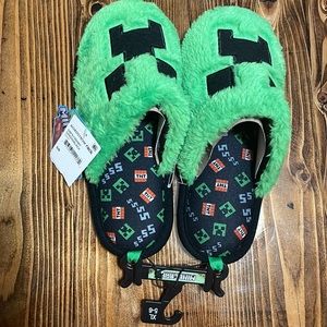 Minecraft | Shoes | Minecraft Slippers For Kids Nwt | Poshmark